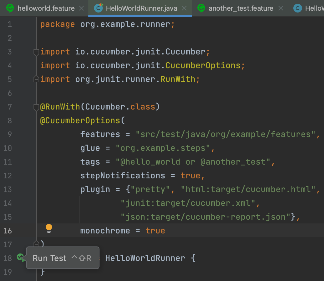 Java Maven Project Testing Using Cucumber Junit Yippeecode